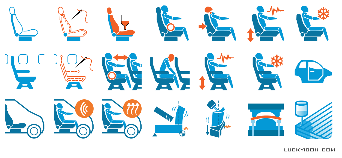 Set of images and icons for ESI Group software products