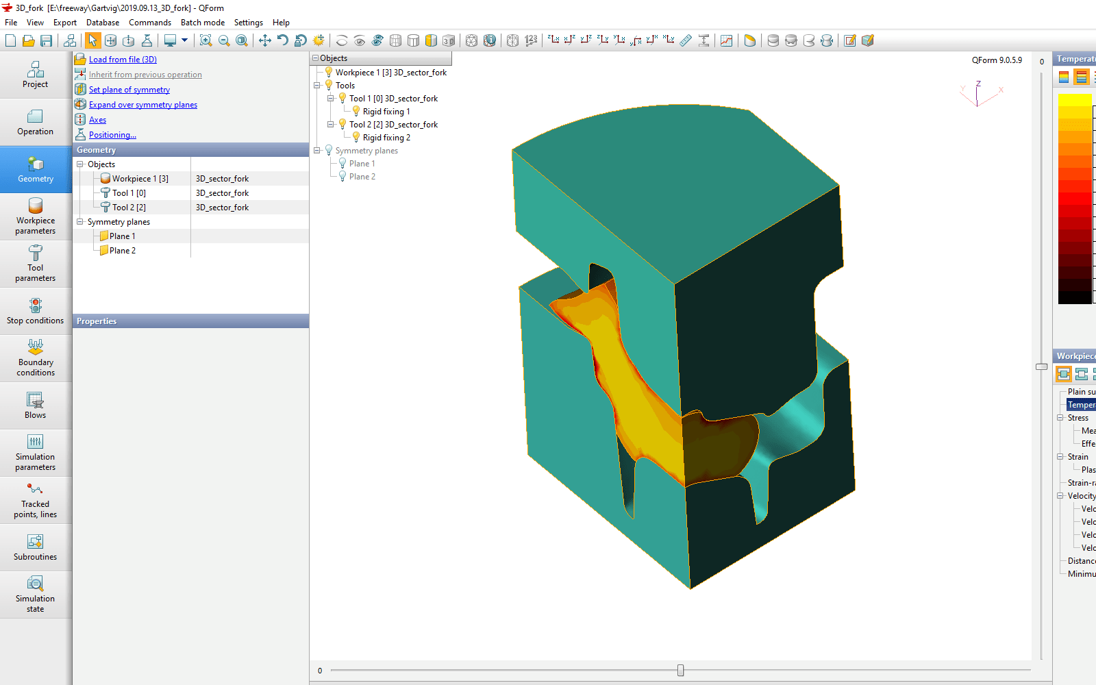 Set of icons for QForm software products